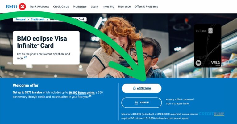 BMO eclipse Visa Infinite Card: The Truth About 5x Points - Credit Bump